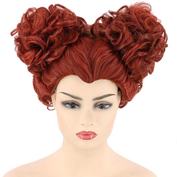 Hair | Natanlie Winifred Sanderson Cosplay Wig Heartshaped Red New ...